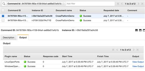 amazon ec2 systems manager documents support for cross platform