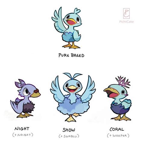 Pichiicake Pokemon Pokemon Breeds Pokemon Fusion Art