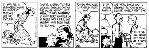 Locking Rosalyn Outside Rcalvinandhobbes