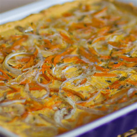 Tarta salada de zanahoria y cebolla roja receta fácil y deliciosa La Guía completa de Tarta