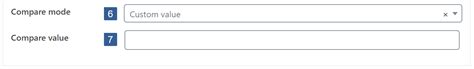 set contact field comparison condition activemember360