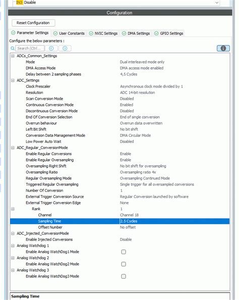 Stm32h7 Interleaved Adcs And Single Dma Confusion Stmicroelectronics Community