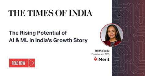 Imerit Technology On Linkedin The Rising Potential Of Ai Ml In Indias Growth Story