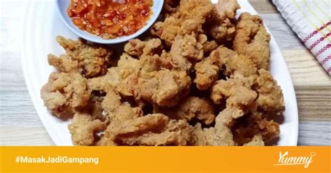Resep Kulit Ayam Crispy Sambal Geprek Sederhana Rumahan Di Yummy App