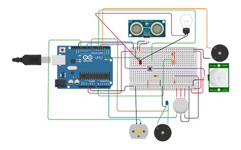 Circuit Design Smart Living With Energy Efficiency Tinkercad