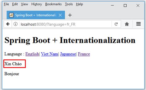 Code ví dụ Spring Boot đa ngôn ngữ Internationalization i18n