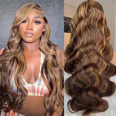 Tunfine 360 Lace Front Wigs Human Hair Pre Plucked180