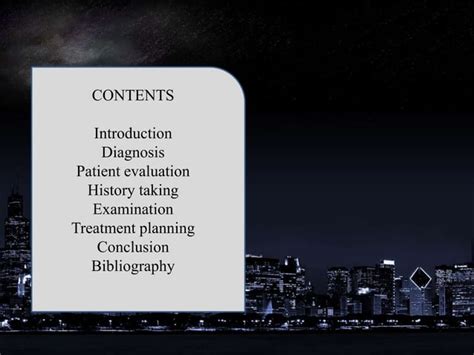 Diagnosis Treatment Planning Cdpptx