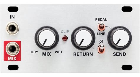 Intellijel Pedal I O 1u Eurorack Module On Modulargrid