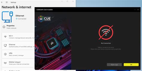 Icue No Connection This Is The Latest Icue Icue Software Troubleshooting Corsair Community