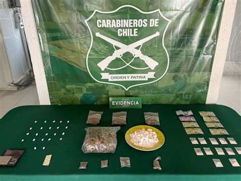 Carabineros Detuvo A Cuatro Traficantes Incautando Cerca De 10 Millones