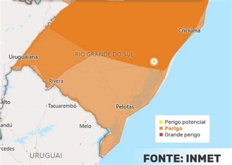 Três Passos News Estado Recebe Novo Alerta De Tempestade Para As