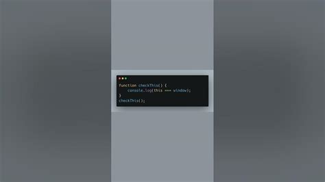 Mastering This In Javascript Javascripttips Youtube