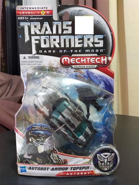 Transformers Dark Of The Moon Dotm Mechtech Autobot Armor Topspin Hobbies And Toys Toys