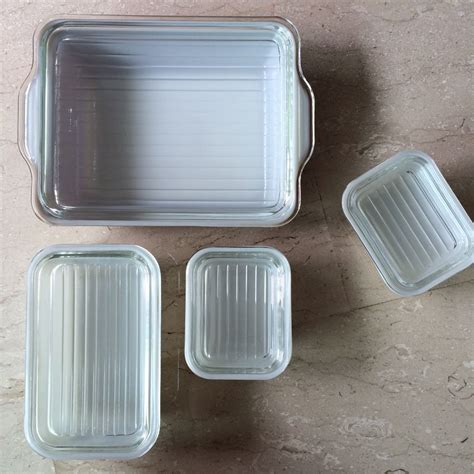 Set Of Vintage Pyrex Ovenware Furniture And Home Living Kitchenware
