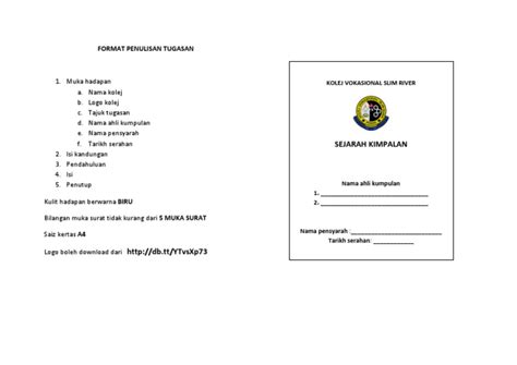 Format Penulisan Tugasan Pdf