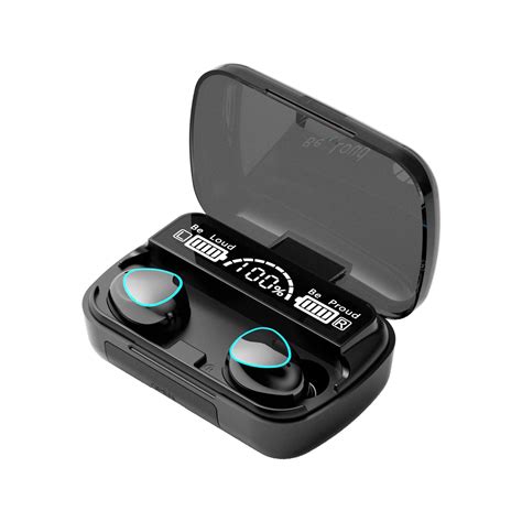 M10 Tws Wireless Bluetooth Headset With Breathing Light Touch Control
