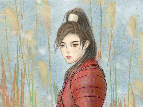 《诗经》系列插画——伯兮爪子呀zhuazi 站酷zcool