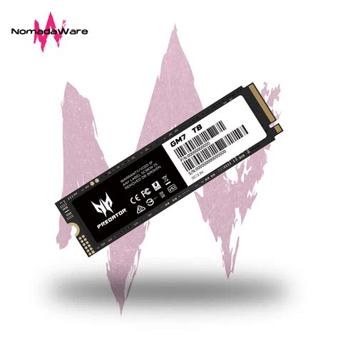 2TB SSD M.2 NVME PCIE 4.0 PREDATOR GM7 7400MB/S | NomadaWare