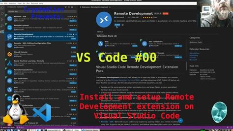 Vs Code 00 Install And Setup Remote Development Extension On Visual