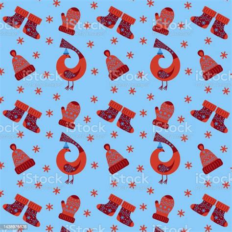 青の背景にシームレスなカラーパターンクリスマスの雰囲気 イラストレーションのベクターアート素材や画像を多数ご用意 イラストレーション