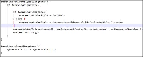 Creating A Signature Page Using Canvas Element Vnnotech