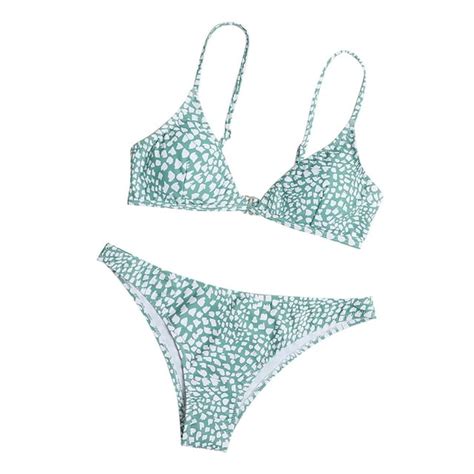 Ehrwe Swimsuit Set For Women Swimsuit Sexy Long Sleeved Three Piece