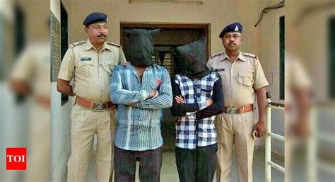 2 Robbers Arrested In Thangadh Rajkot News Times Of India