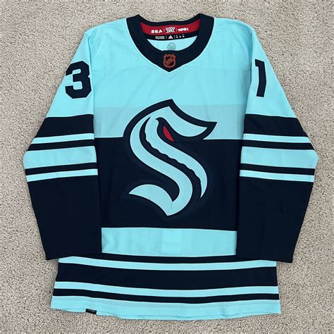 Philipp Grubauer Seattle Kraken Adidas 2022 2023 Reverse Retro 31