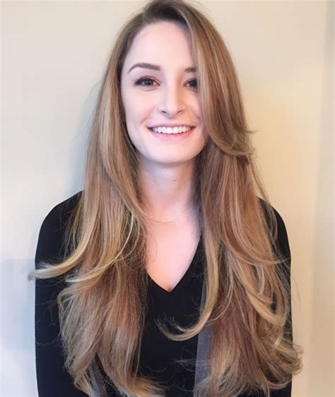 7 Stylish Long Hairstyles With Layers And Side Bangs