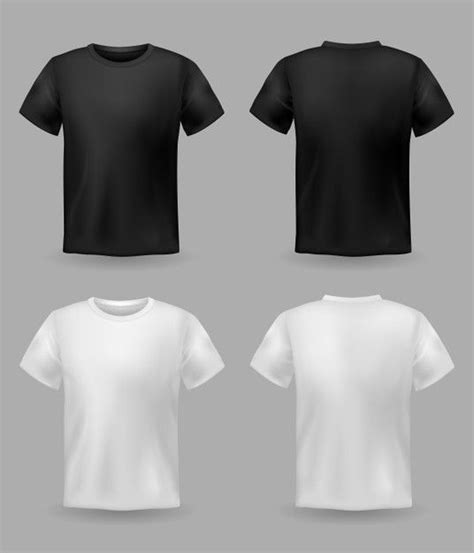 Camiseta Preta Frente E Verso
