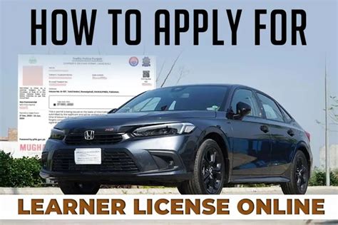 How To Apply For Learner License Online In Pakistan