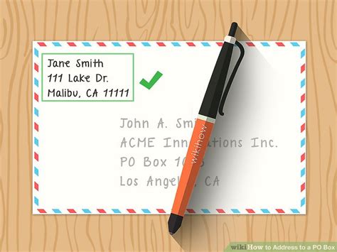 How To Address To A Po Box 10 Steps With Pictures Wikihow