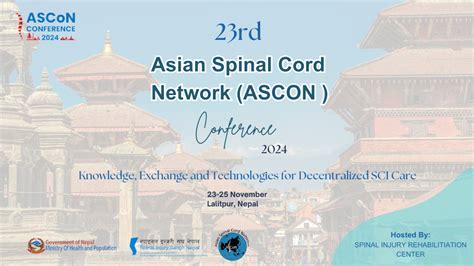 Asian Spinal Cord Network Ascon Conference 2024 Merojob Event