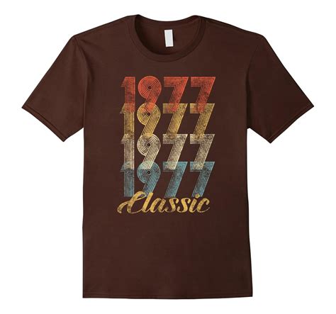40th Birthday T Vintage 1977 T Shirt For Men And Women Art Artshirtee