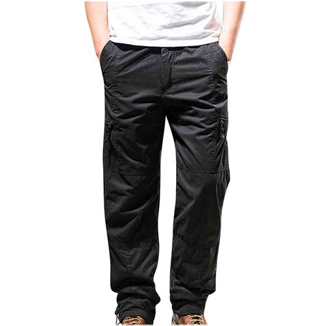 Safuny Men Hiking Jogger Outdoor Cargo Pant Lightweight Tranning Pant