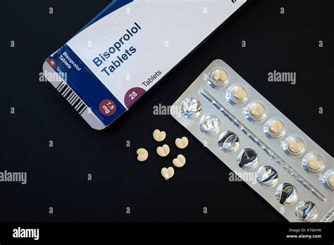 Bisoprolol Tabletten Beta Blocker Tabletten Stockfotografie Alamy
