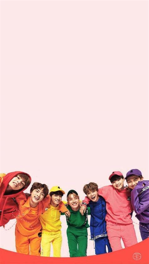 Rainbow Bts Lockscreen Wallpaper Wallpapersok