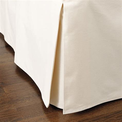 Ballard Tailored Bedskirt With Split Corner And Kick Pleat Design In