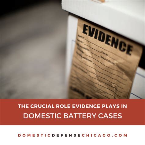 The Crucial Role Evidence Plays In Domestic Battery Cases Domestic