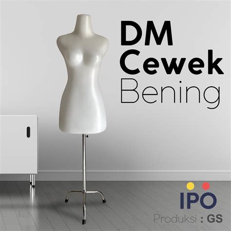 Jual Manekin Dm Cewek Bening Kaki Besi Kayu Patung Baju Wanita