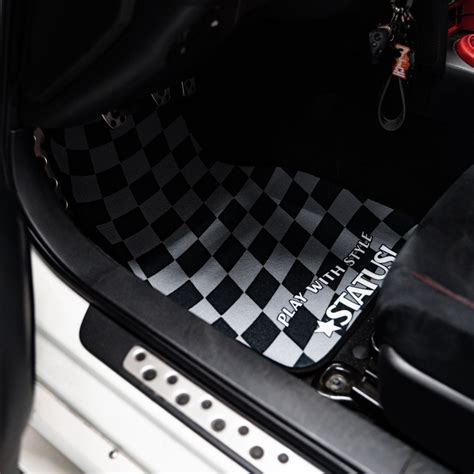 Status Checkered Floormats Withstatus