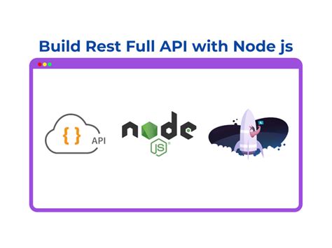 rest api as a nodejs backend for your applications upwork