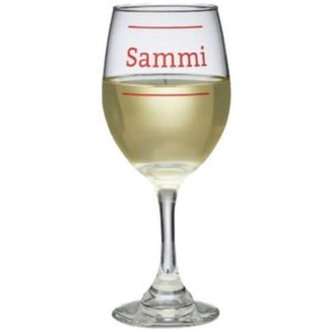 Personalised Wine Glass Coloured Officeworks