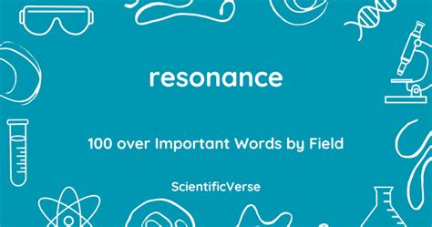 Resonance 共鳴 Scientificverse