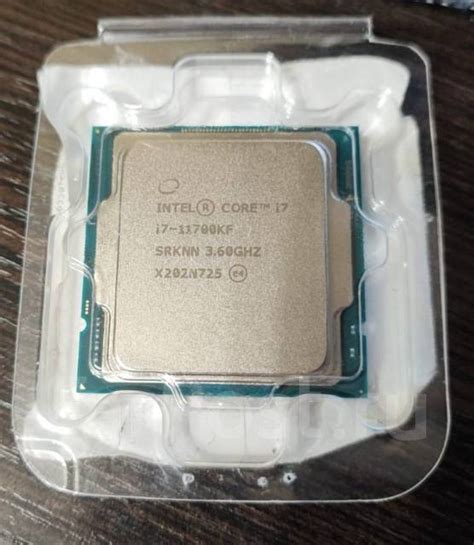 Процессор Intel Core I7 11700kf новый в наличии Цена 22 000₽ во Владивостоке
