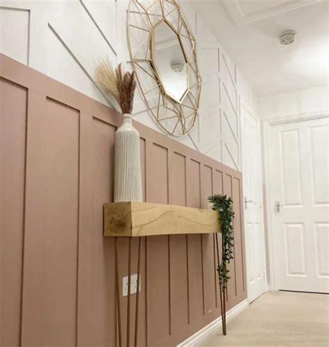 11x MDF Wall Panelling Strips L 1220mm Coverage 3 6m X 1 2m