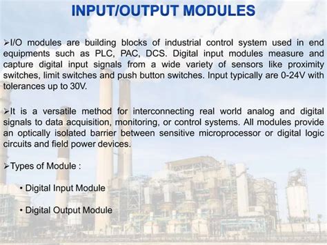 Distributed Control System Presentation Pptx Agriculture Industries