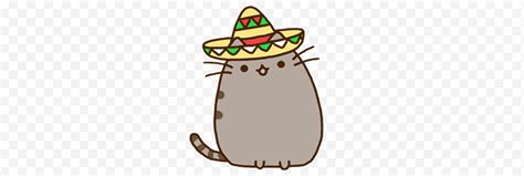 Pusheen Cat With Mexican Hat Png Klipartz