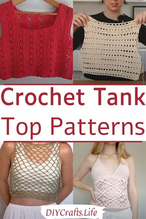 Crochet Tank Top Patterns For Summer Season DIY Crafts
